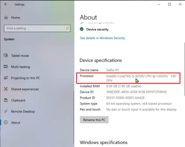 How to Find out Laptop Processor Generation - techieLAB